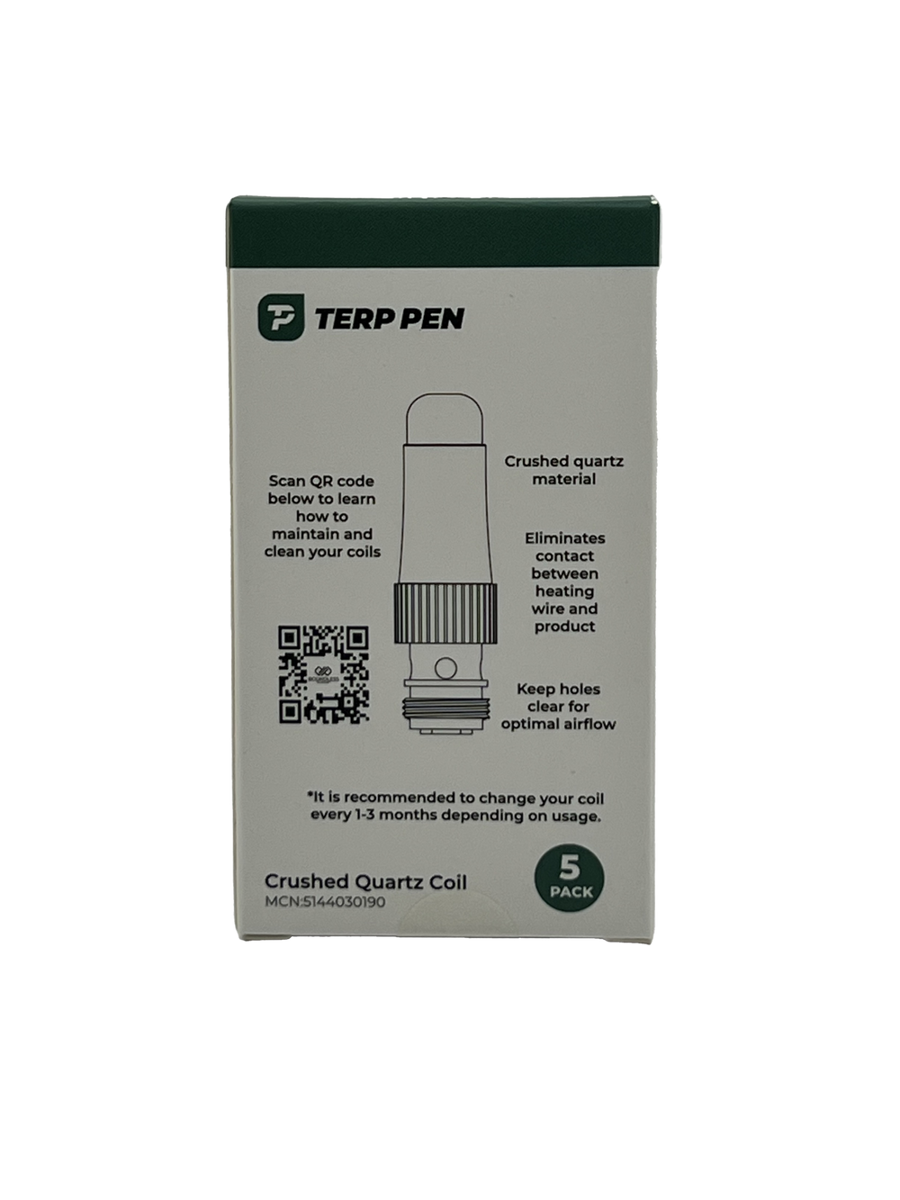 TERP PEN CRUSHED QUARTZ COIL - 5 PACK